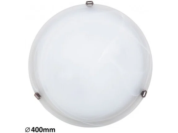 Rabalux Plafonjera Alabastro E27 2x MAX 60W belo staklo - alabaster (3302)
