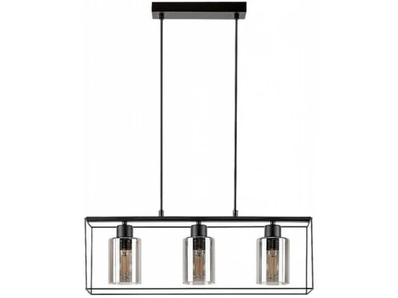 Rabalux Visilica Chadwick E27 3x MAX 25W crna (72033)