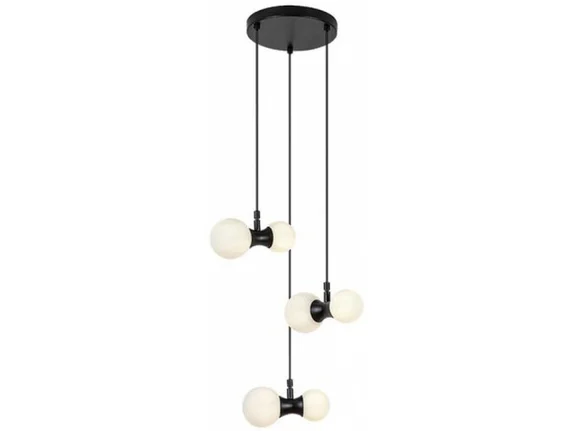 Rabalux Visilica Lition G9 6x MAX 28W crna (72300)