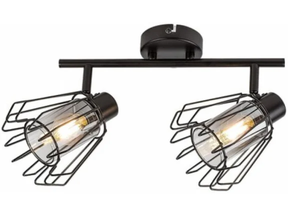 Rabalux Spot rasveta Emerencia E14 2x MAX 40W crna (73068)