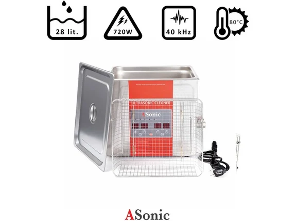 ASonic Ultrazvučne kade PRO-300S-40kHz