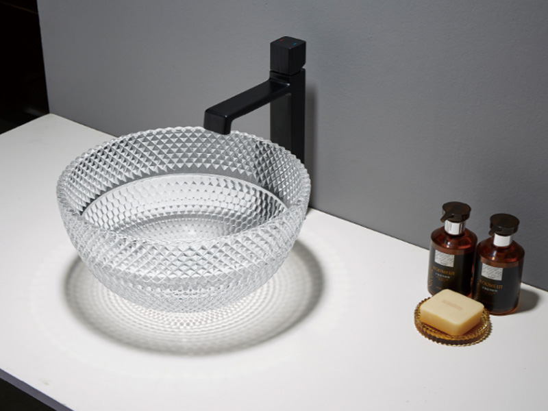 LAVABO LINNI GLASS 01 TRANSPARENT NADGRADNI 35800092