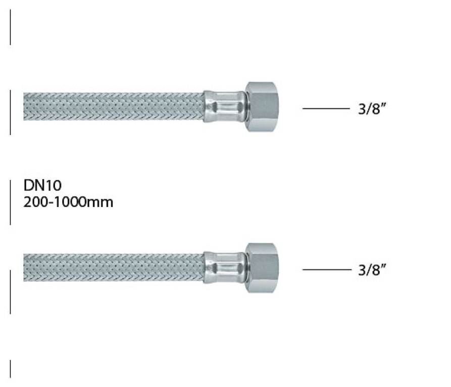 BRINOX 3/8*-3/8* ZZ 80CM RR RR7993/190020280 REMER
