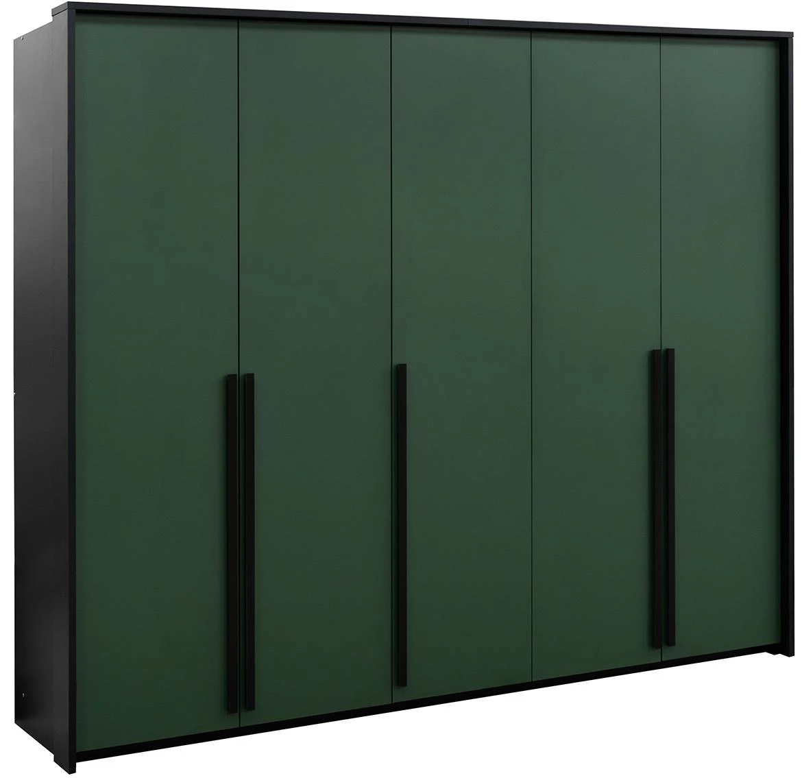 Genua 255 ormar 5 vrata 255x65x217cm zeleni