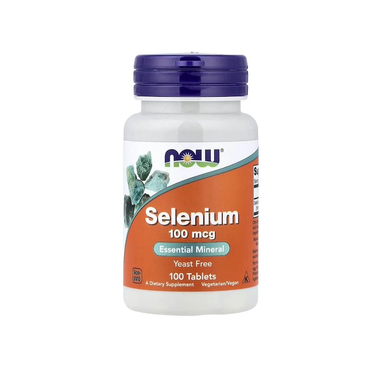NOW® Selenium 100 mcg 100 Tableta