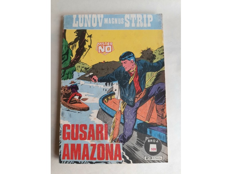 LMS 528 Mister No - Gusari Amazona (odličan)