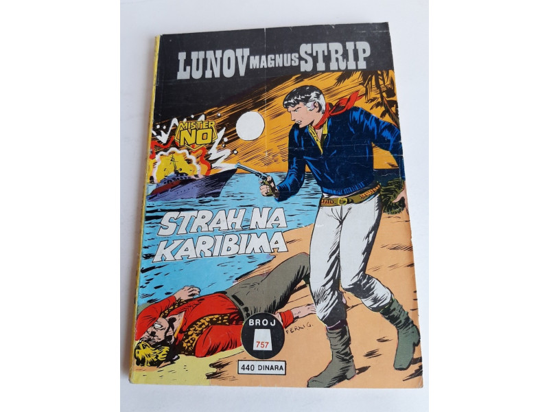 LMS 757 Mister No - Strah na Karibima (odličan)