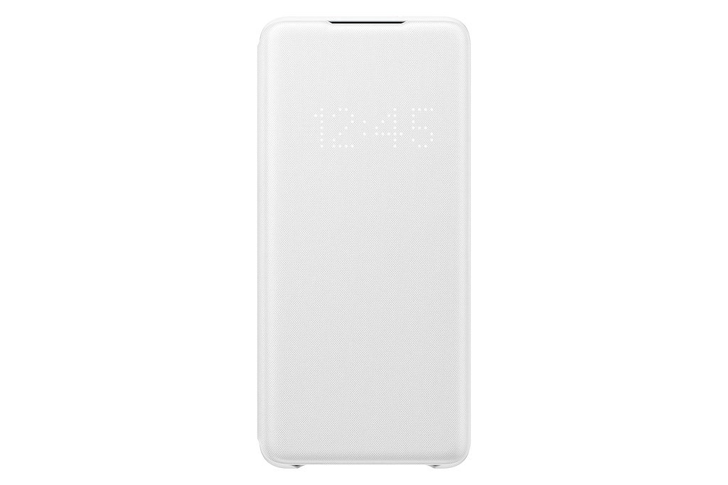 Samsung LED View (EF-NG985PWEGEU) bela preklopna futrola za telefon Galaxy S20 Plus
