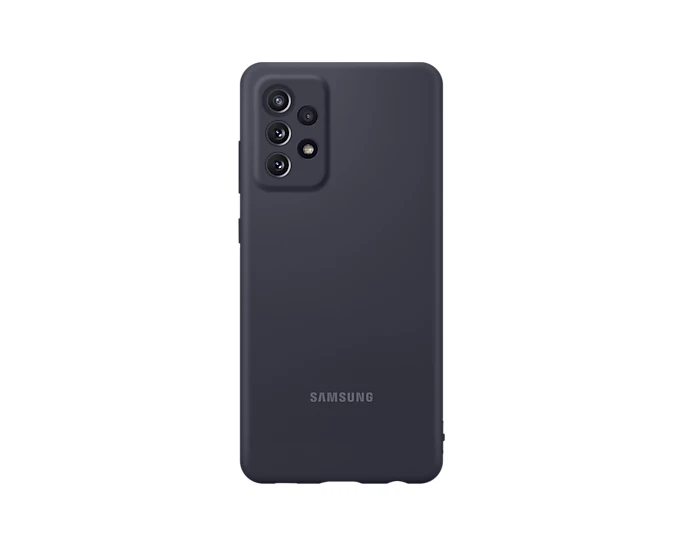Samsung EF-PA725-TBE crna silikonska maska za telefon Galaxy A72