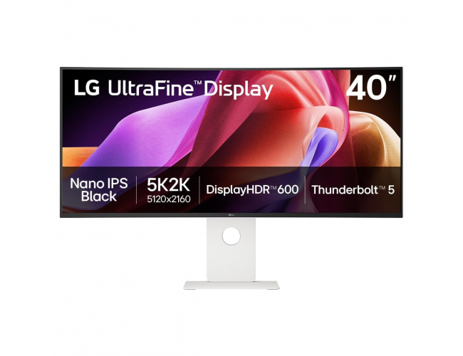 LG 40U99A-W 5K IPS zakrivljeni monitor 40"