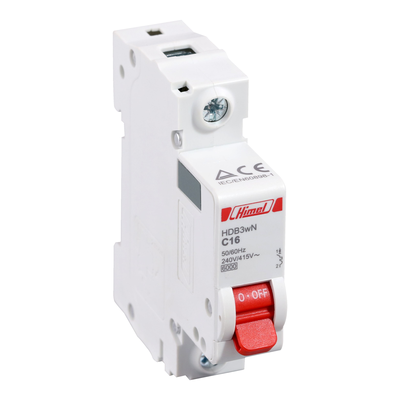 Automatski osigurač B 1P 6kA 25A HDB3w Himel