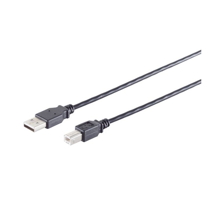 USB-A kabl na USB-B 2.0 1m crni S-Impuls
USB-A kabl na USB-B 2.0 1m crni S-Impuls