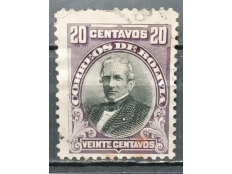 BOLIVIJA 1901 - SANTA KRUZ POLITIČAR