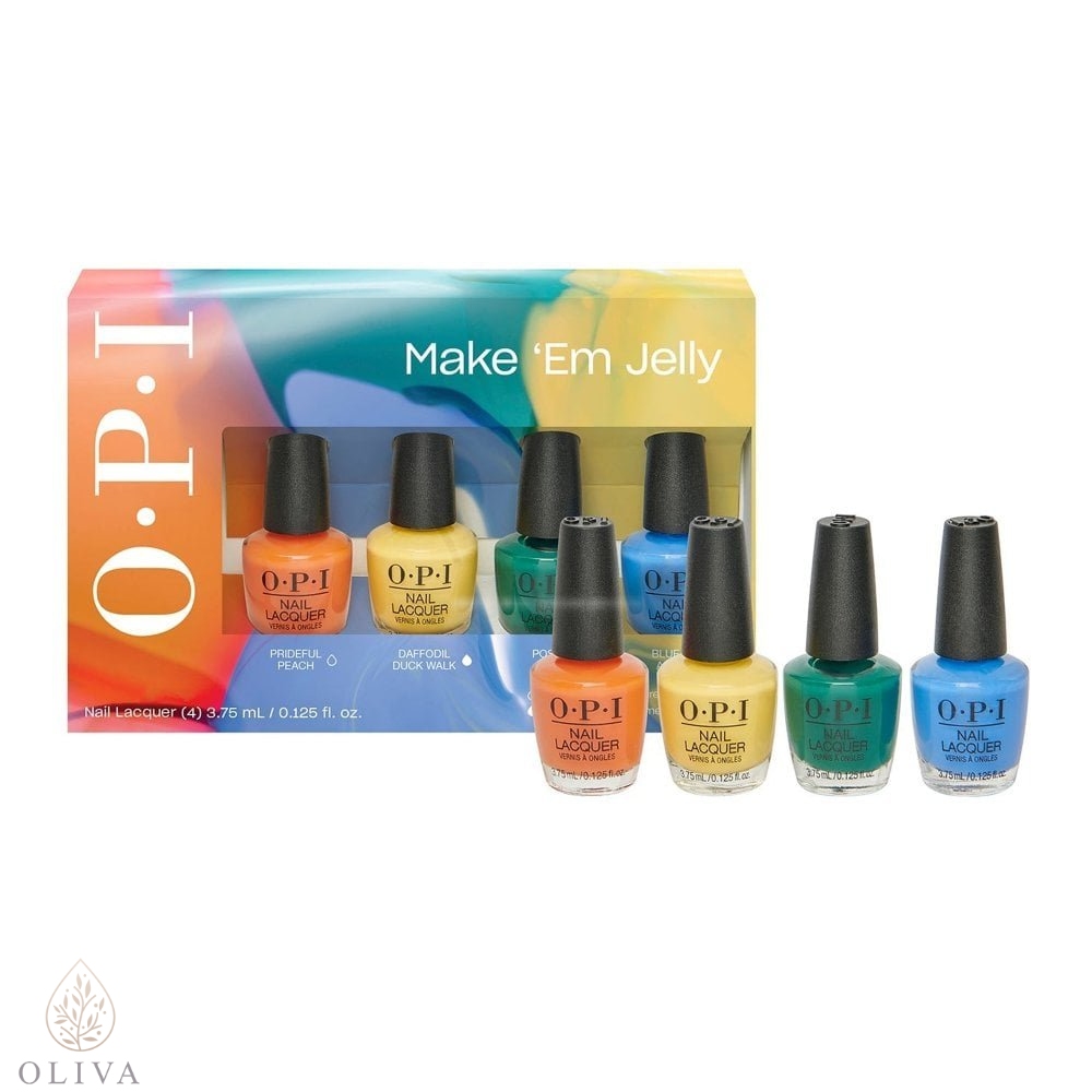 OPI SUMMER '25 - MAKE 'EM JELLY SET MINI LAKOVA (4 X 3.75ML)
