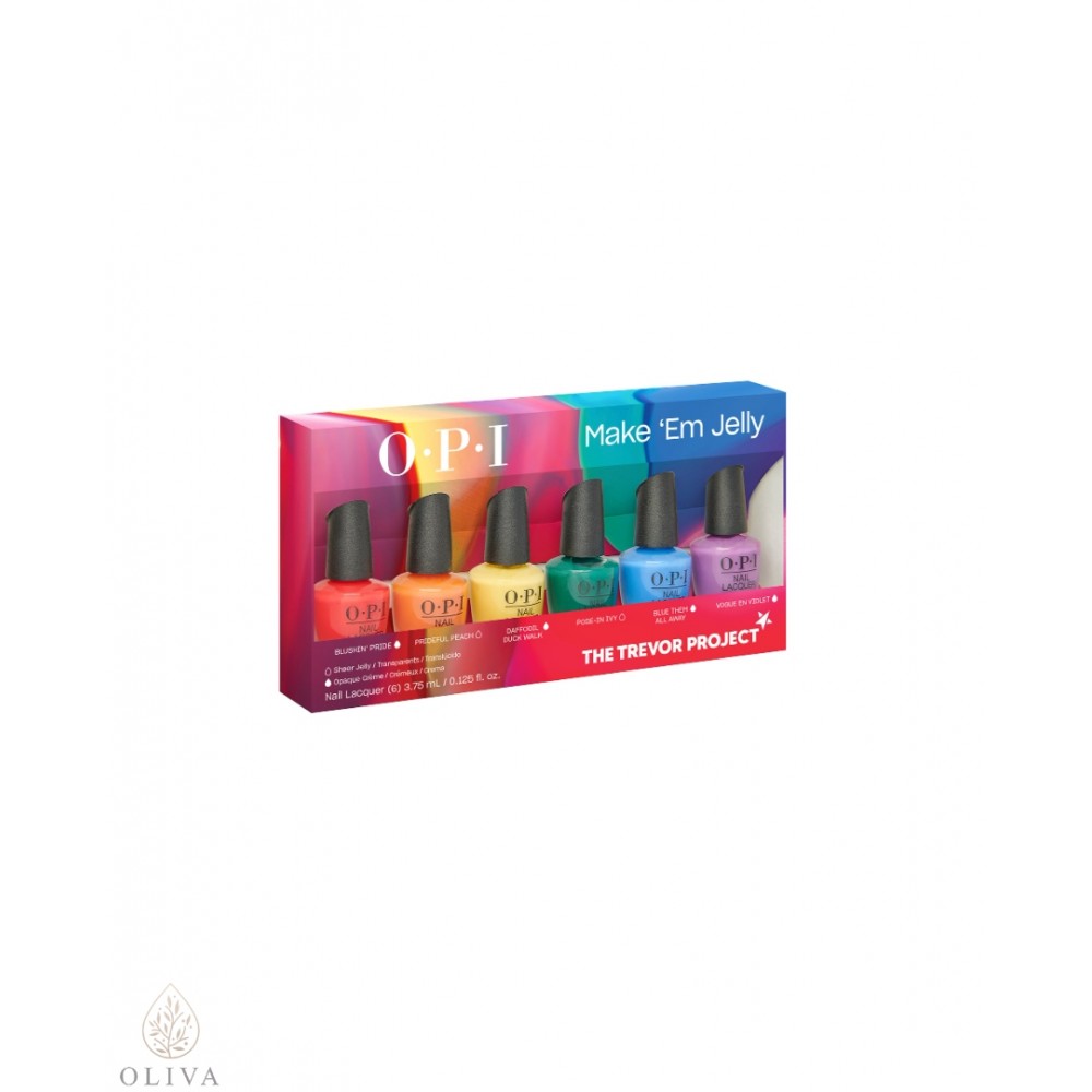 OPI SUMMER '25 - MAKE 'EM JELLY SET MINI LAKOVA (6 X 3.75ML)