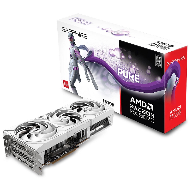 Sapphire PURE RX 9070 16GB 11349-02-20G