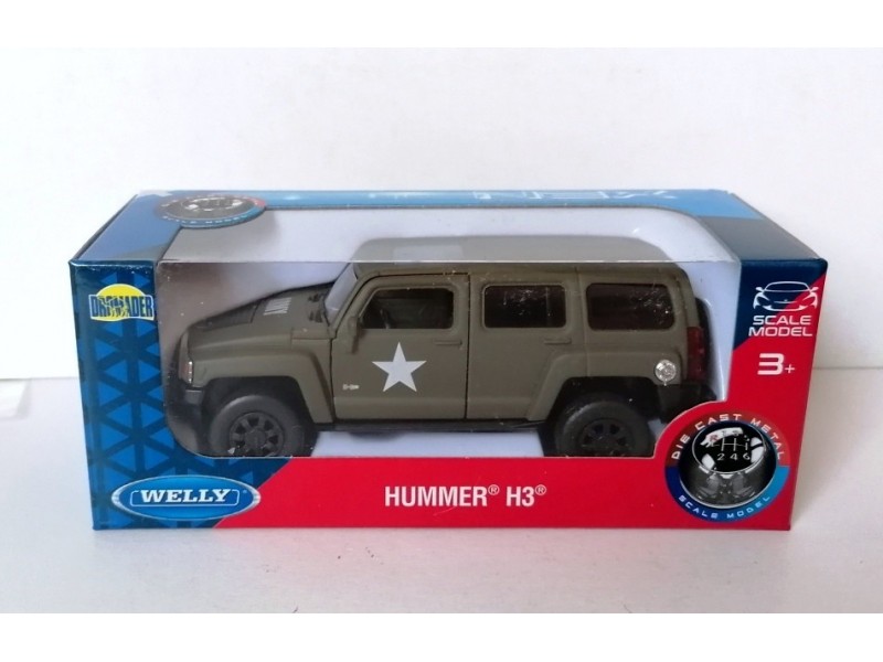 Welly Hummer H3, Army