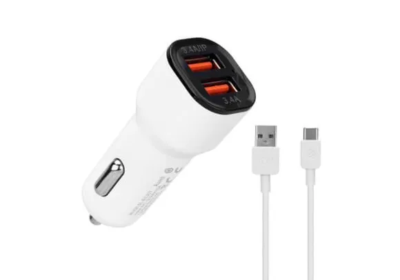 S-link Auto punjač SL-EC30T