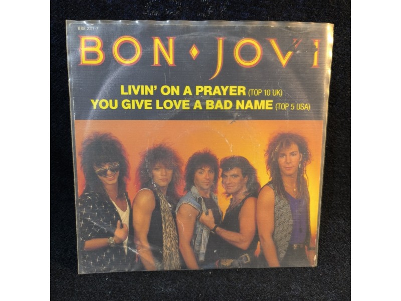 Bon Jovi - Livin' On The Prayer 7"singl