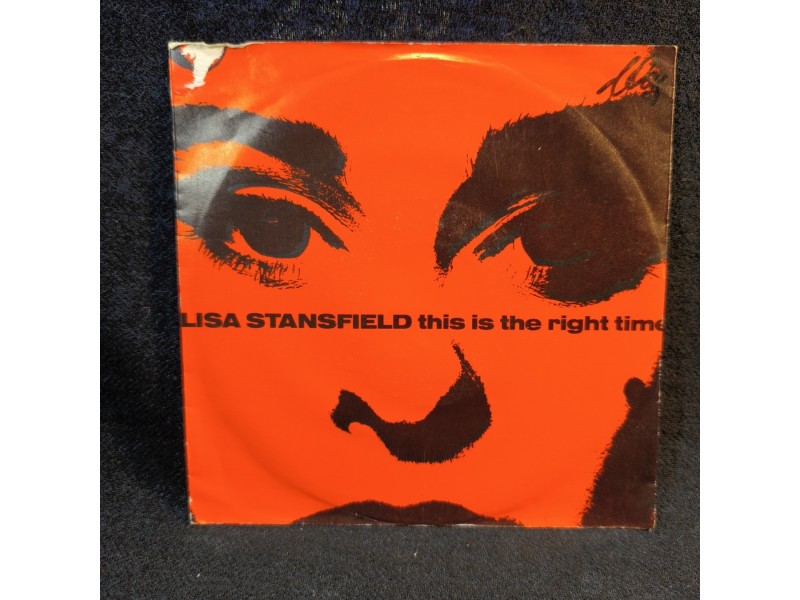 Lisa Stansfield - this is the right time 7"singl