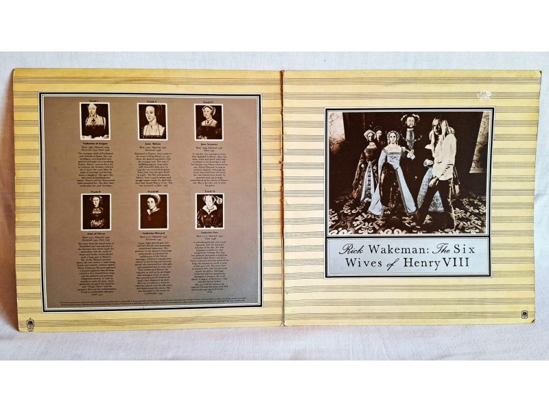 RICK WAKEMAN! ENGLESKO! REMEK DELO! OMOT5-,LP5!