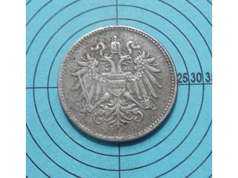 Austrougarska 20 heller 1917g km2826