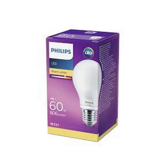 Philips LED sijalica 7 W/ 60 W/ E27/ 860 lm/ 2700K