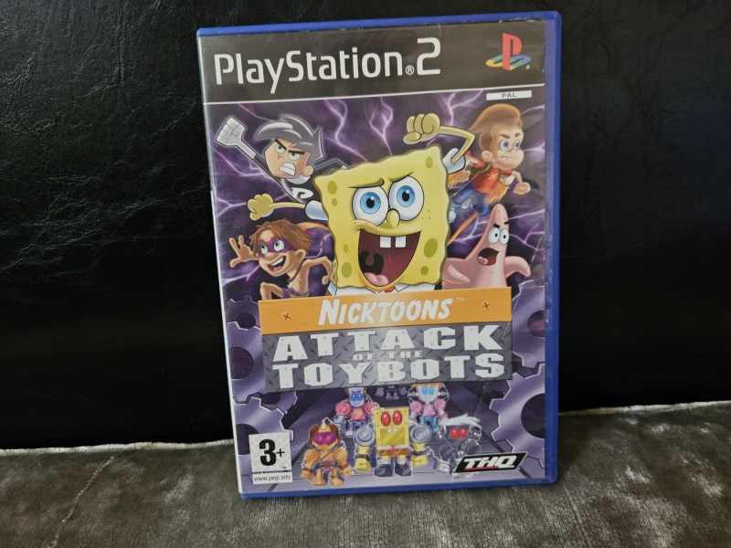 Nicktoons Attack of the Toybots Sony PS2 UK
