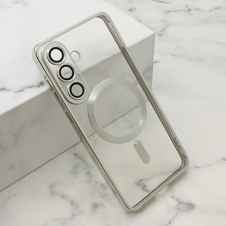Futrola CAMERA PROTECT MAGSAFE za Samsung S946B Galaxy S26 Plus 5G srebrna