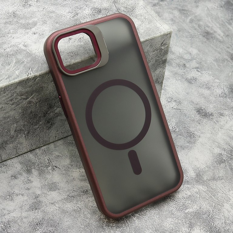 Futrola DARK DROP MagSafe za iPhone 16e/17e (6.1) bordo