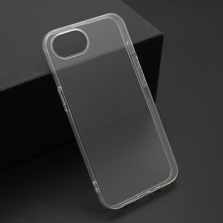 Futrola ULTRA TANKI PROTECT silikon za iPhone 16e/17e (6.1) providna (bela)