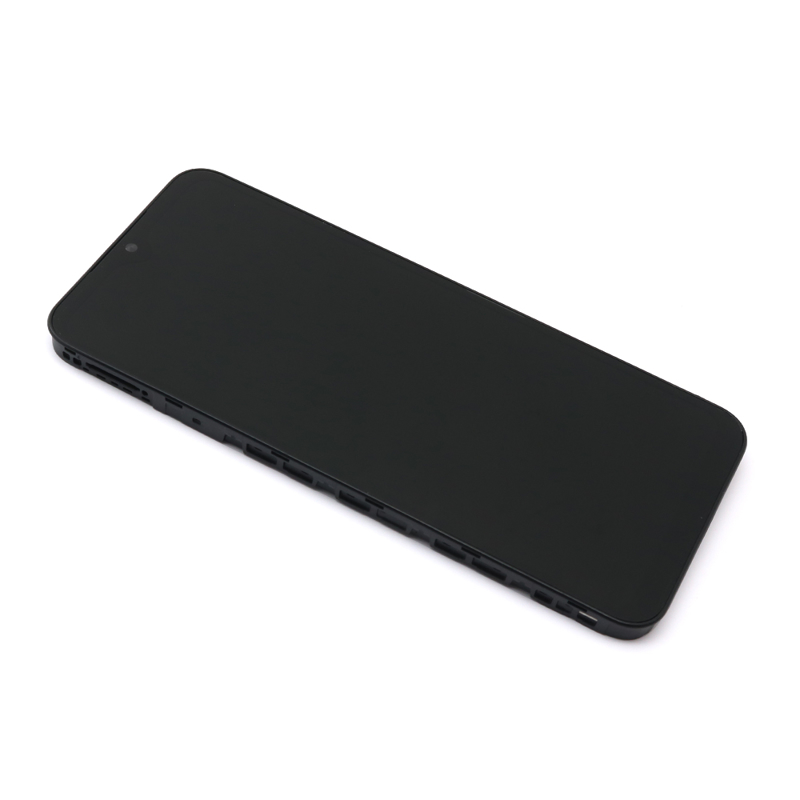 LCD za Samsung A145F Galaxy A14 4G + touchscreen + frame black APLONG Original Material