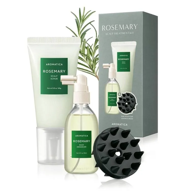 AROMATICA Rosemary Scalp Treatment Set