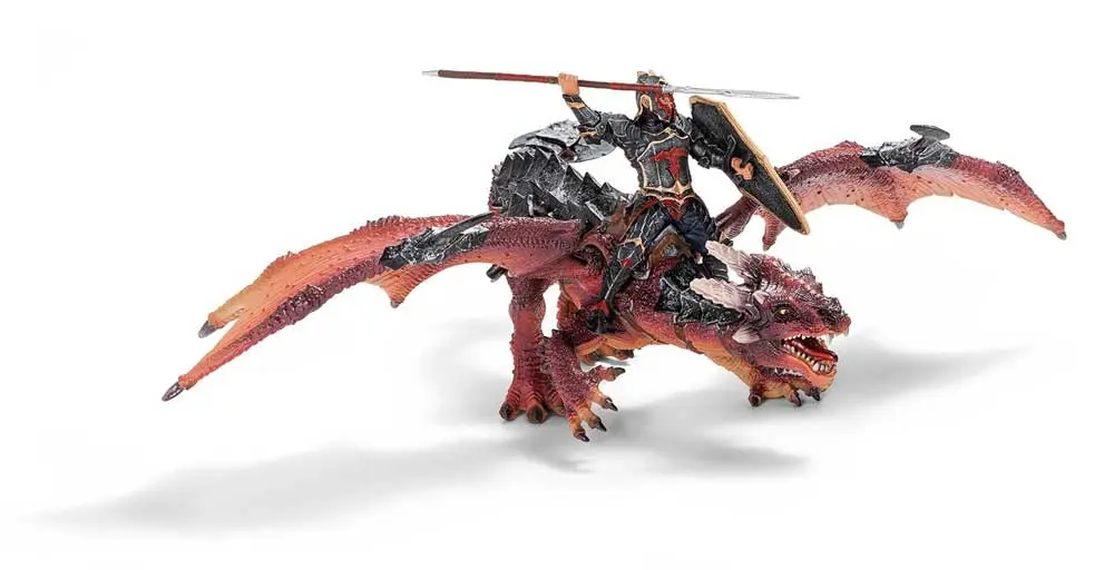 Schleich Eldrador - Zmajev vitez Portok na zmaju 70100