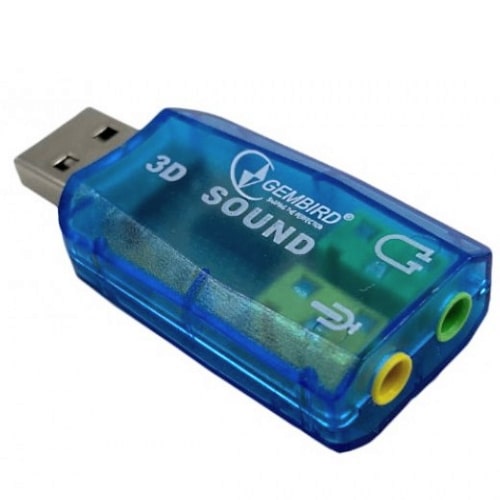 Zvučna karta USB 5.1 Gembird CMP-SOUNDUSB13 zamenjuje audio kontroler
