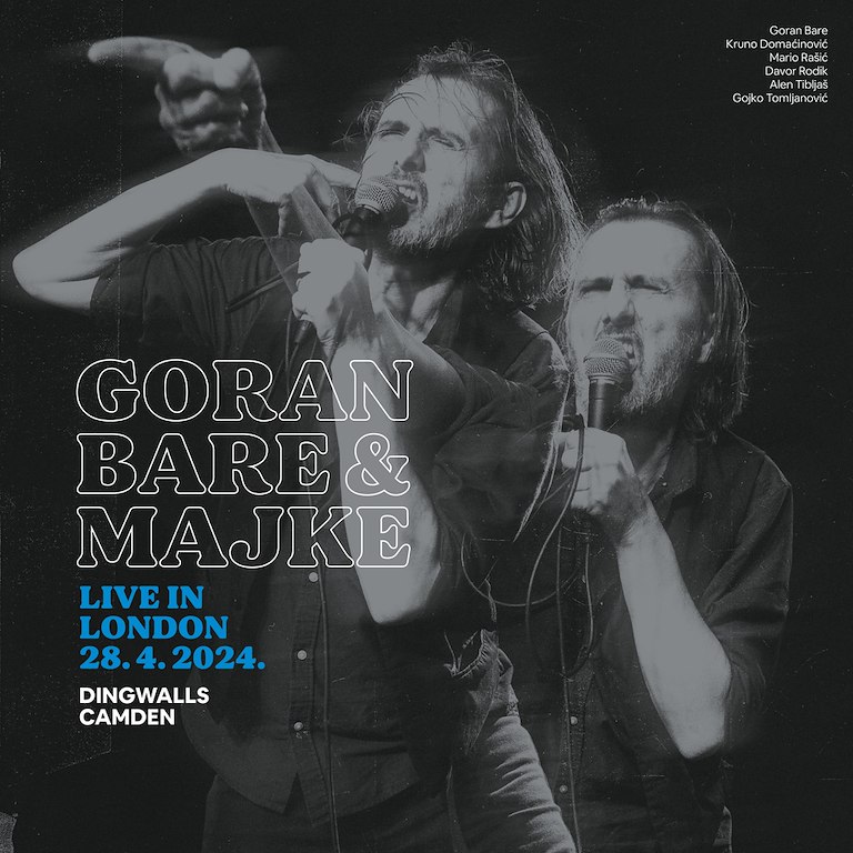 GORAN BARE & MAJKE – LIVE IN LONDON