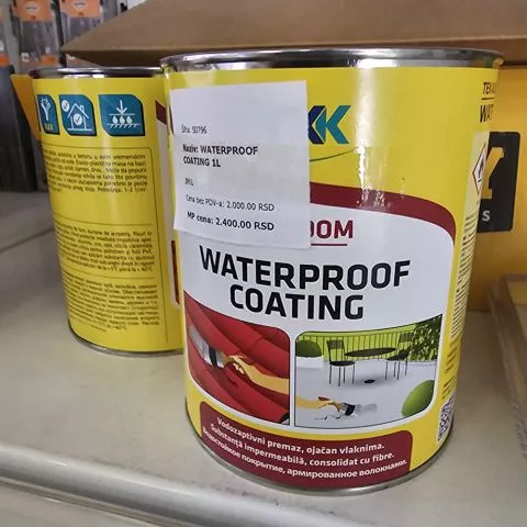 VODOZAPTIVNA MASA - Tekadom Waterproof Coating