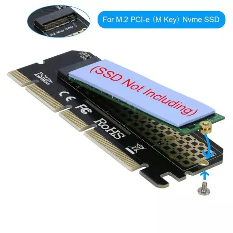 NVME ADAPTER M2 + 2 TERMALNE TRAKE + USB FLASH 8GB