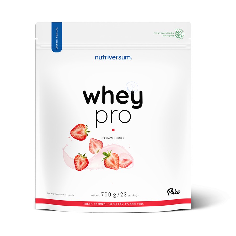 NUTRIVERSUM Whey Pro Strawberry 700g