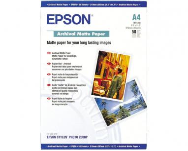 EPSON S041342 A4 (50 listova) ARCHIVAL MATTE PAPIR