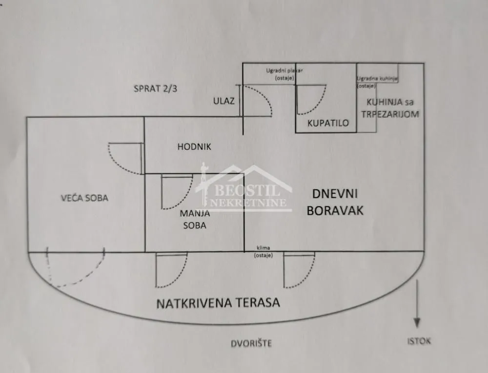 Prodaja, trosoban stan, 56m², Zvezdara Sve Podlokacije, Beograd