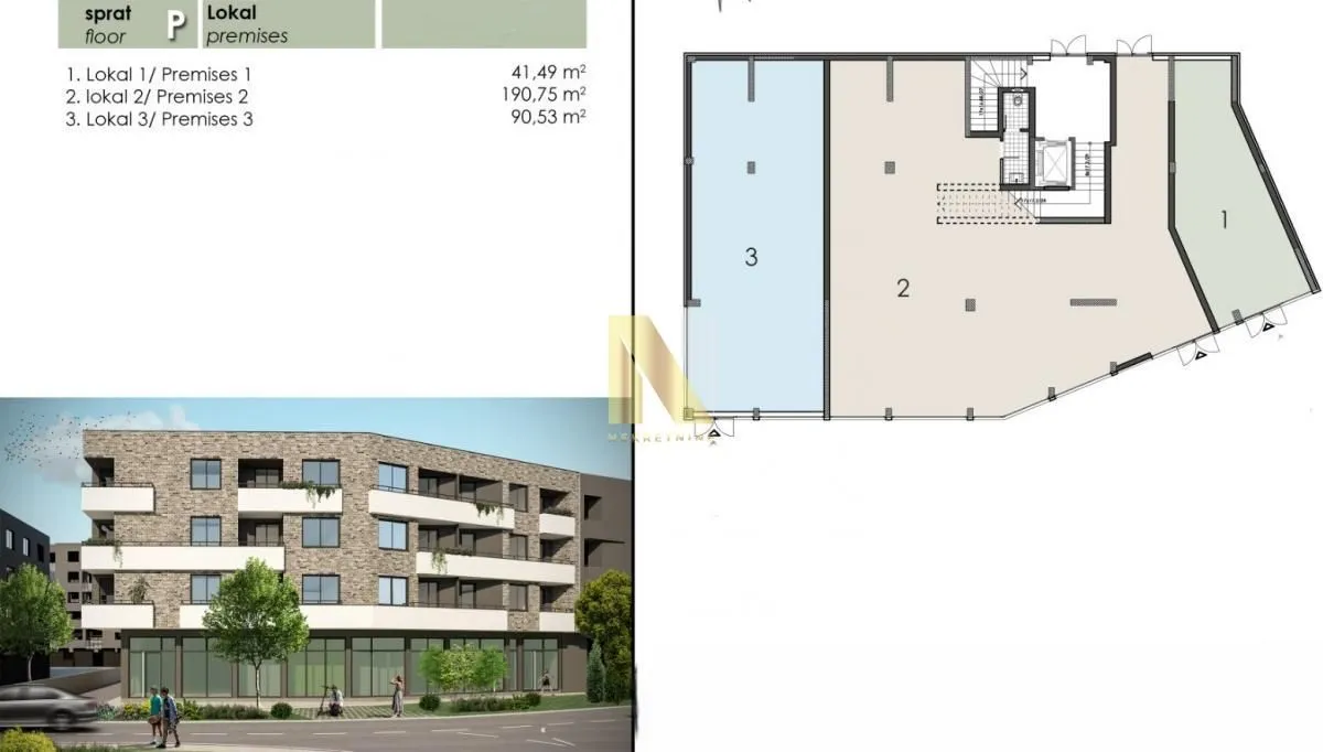 Prodaja, poslovni prostor, 323m², Telep, Novi Sad Sve Podlokacije