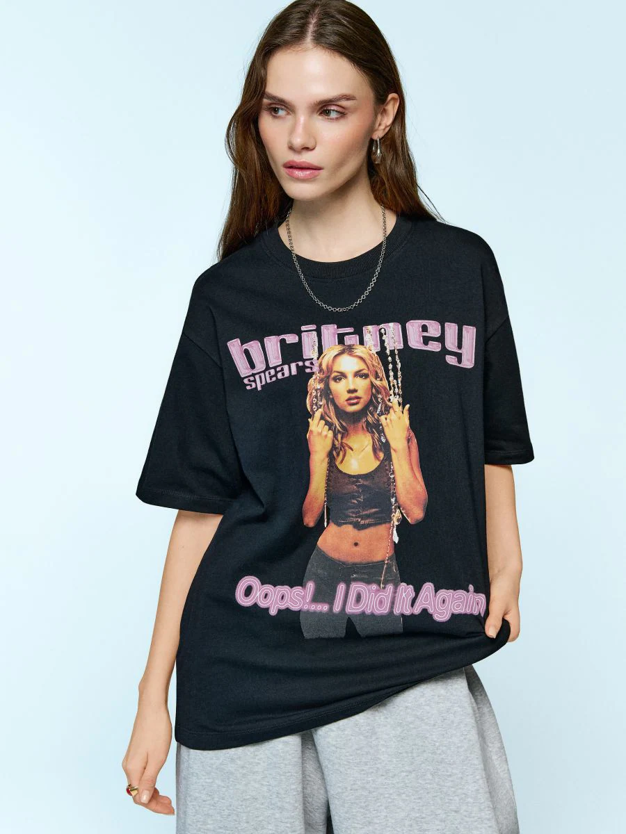 Majica sa printom Britney Spears