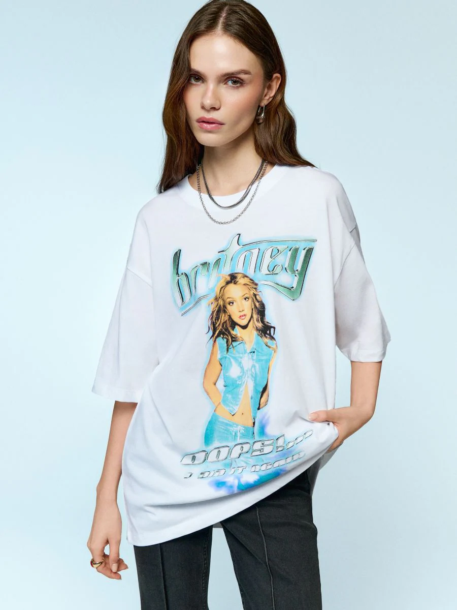 Majica sa printom Britney Spears