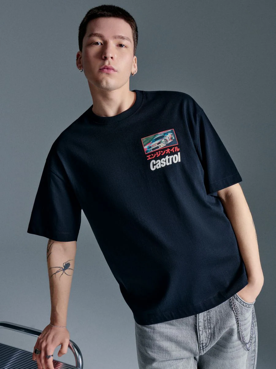 Majica sa printom Castrol