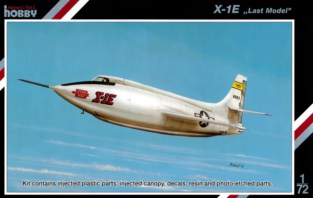SPECIAL HOBBY 1/72 X-1E „Last Model“