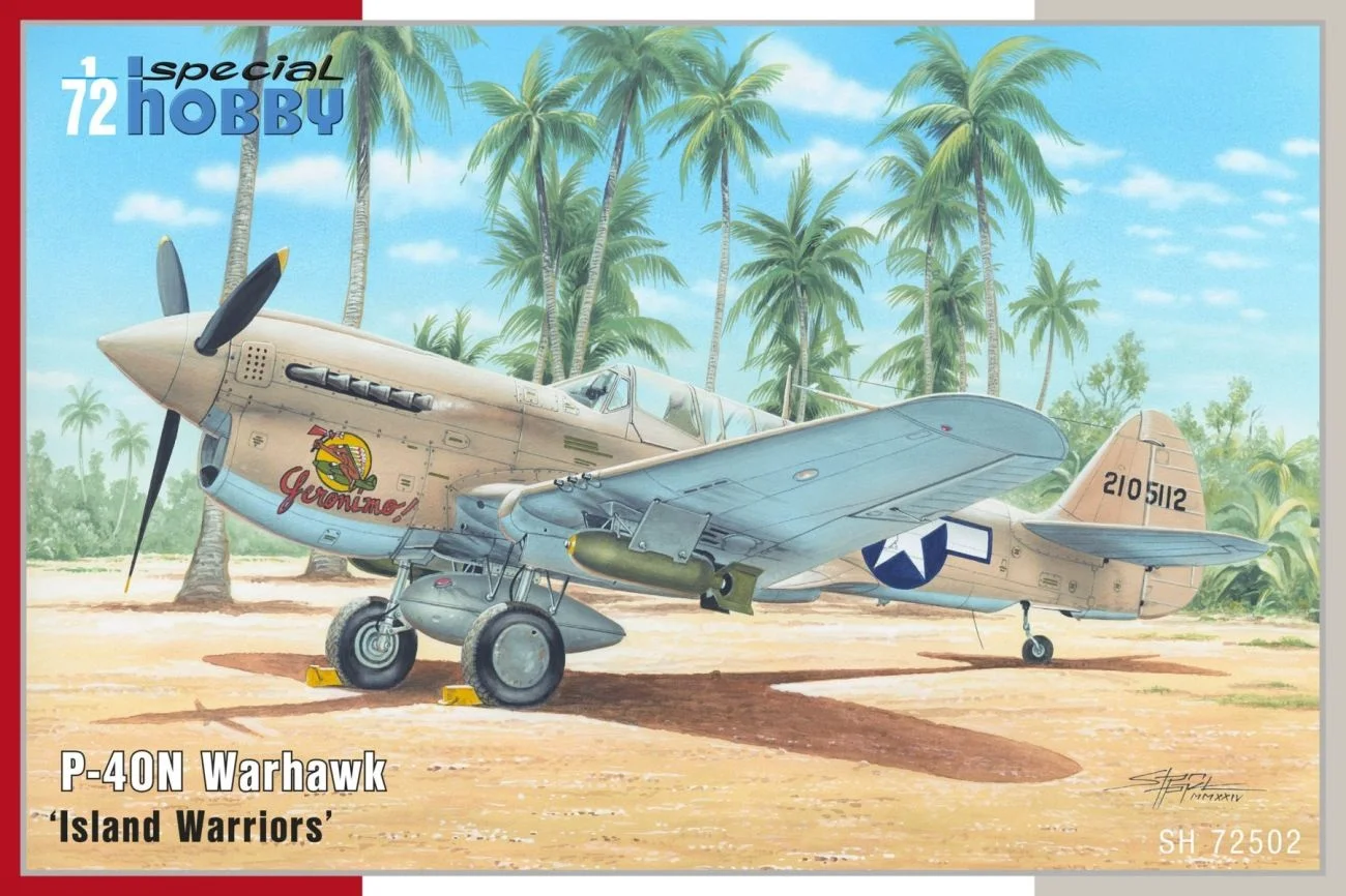 SPECIAL HOBBY 1/72 P-40N Warhawk ‘Island Warriors’