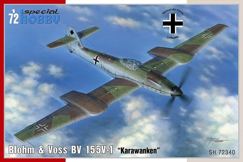 SPECIAL HOBBY 1/72 Blohm & Voss BV 155 V-1