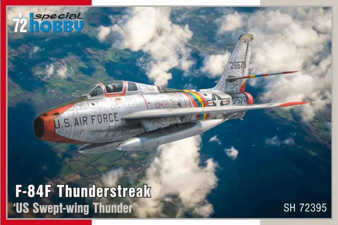 SPECIAL HOBBY 1/72 F-84F Thunderstreak US Swept-wing Thunder