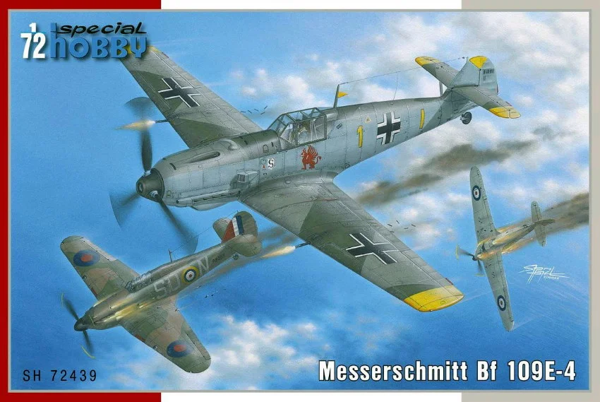 SPECIAL HOBBY 1/72 Messerschmitt Bf 109E-4